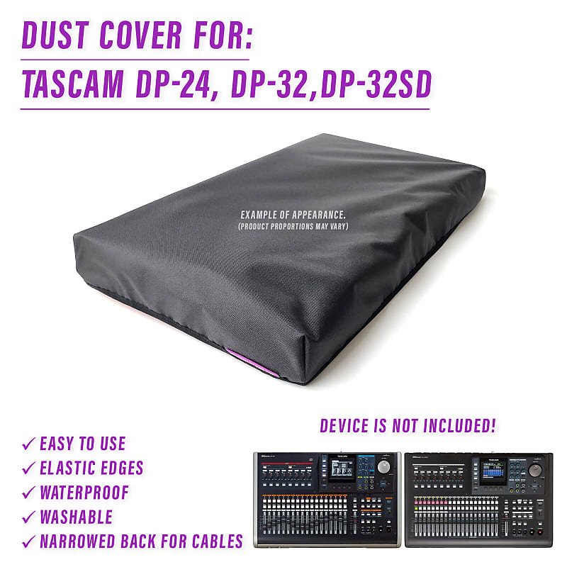 DUST COVER for TASCAM DP-24, DP-32, DP-32SD | Reverb