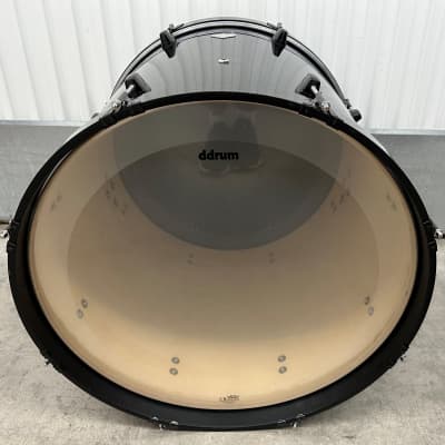 ddrum 7Pc Drum Set Double Bass Shell Pack Diablo 2014 Black / | Reverb