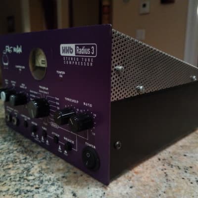 HHB/TL Audio Fat Man Radius 3 Stereo Tube Compressor Blue | Reverb