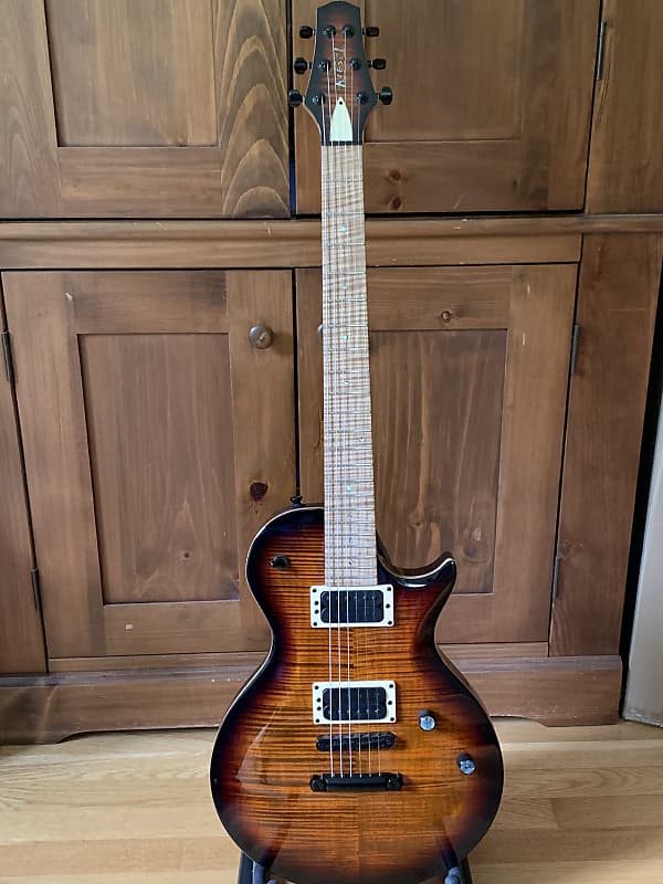 Kiesel CS6S 2021 Deep Orange Burst Flame | Reverb