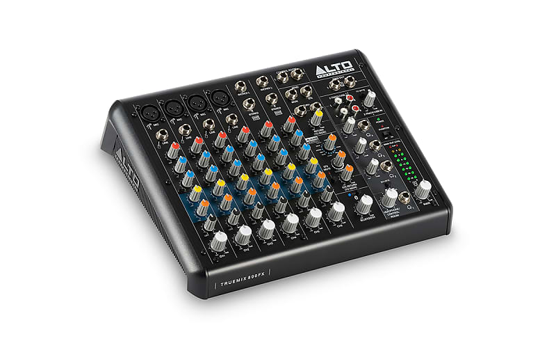 Alto Professional TrueMix 800 FX 8 Channel Compact Mixer with | Reverb