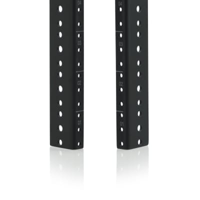 Gator Rackworks Heavy Duty Steel Rack Rail Set - 12U Rack | Reverb