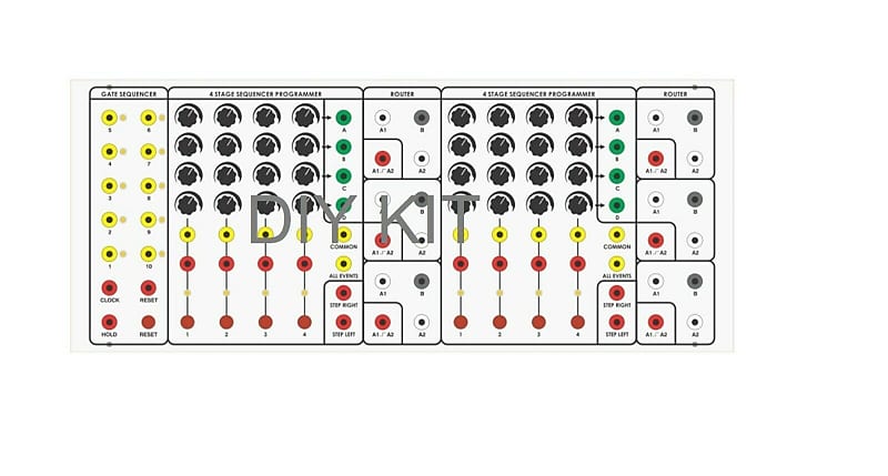 BOCGS VOLTRON Serge Panel Analog Synthesizer Sequencer | Reverb Canada