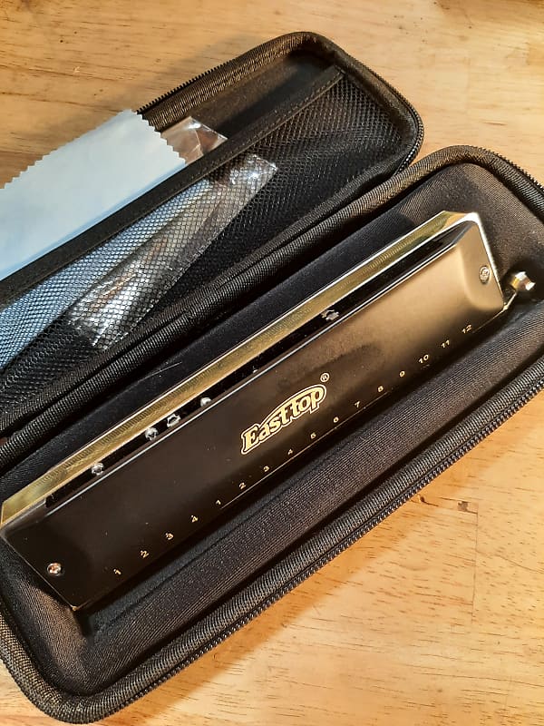 Easttop T16-64 Copper Comb Chromatic Harmonica | Reverb