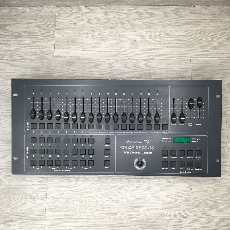 American DJ Stage Desk-16 16-Channel Dimmer Console | Reverb