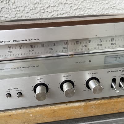 Vintage Technics SA-200 Stereo Receiver | Reverb