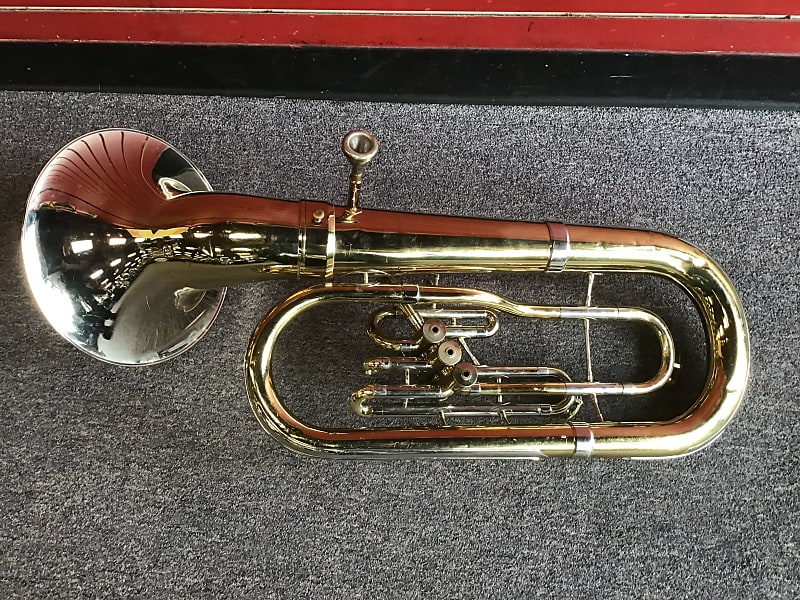 Olds Studio Model 3 Valve Baritone Horn | Reverb