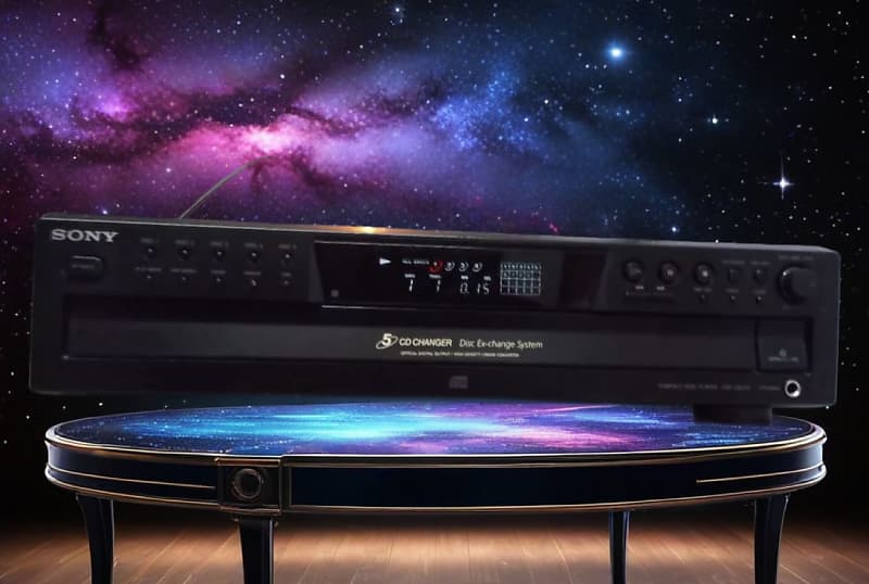 Sony CDP-CE375 5 Disc CD/CD-R Player With L/R Line Out & | Reverb