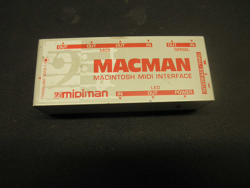 Macman Macintosh MIDI Interface / Midiman | Reverb