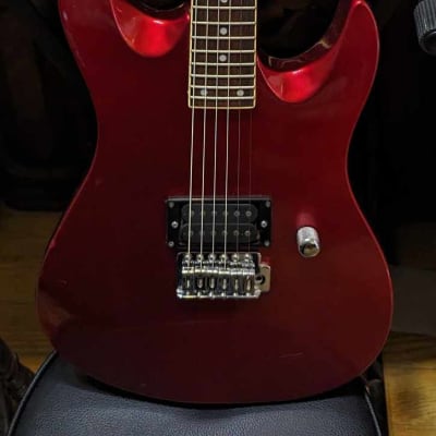 Samick SS50 Red Single Pickup Electric Guitar | Reverb