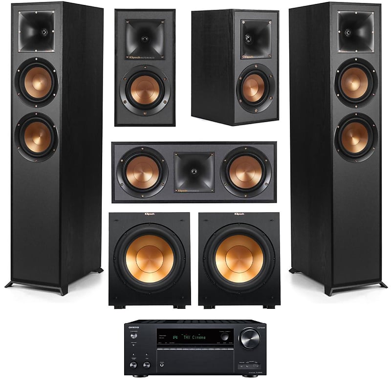 Klipsch Reference 5.2 Home Theater System with 2x R-620F | Reverb