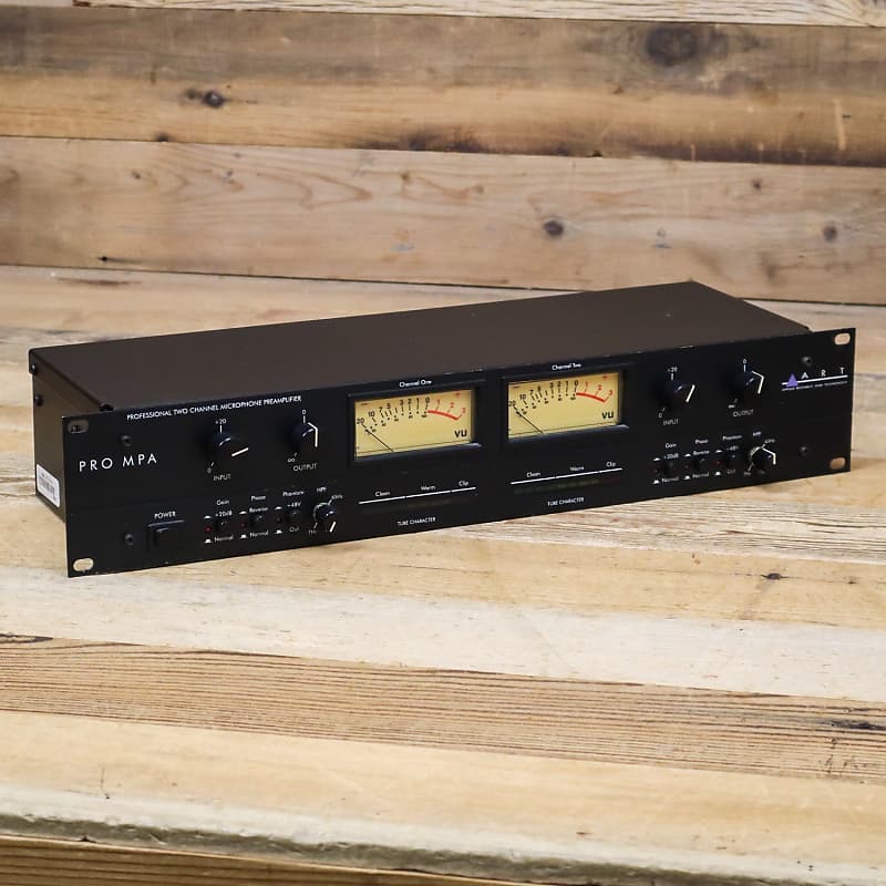 ART Pro MPA Two Channel Mic Preamp PROMPA 2-Channel Stereo | Reverb