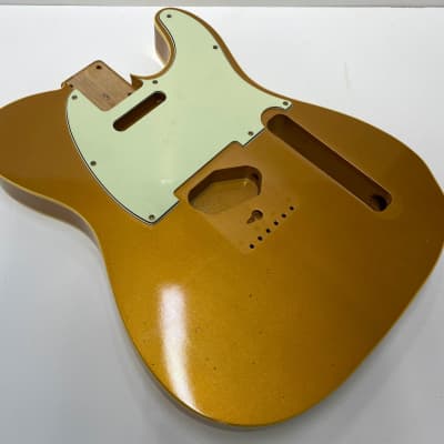 Aged Gold Alder Double Bound Telecaster Body | Reverb UK