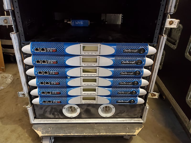 Powersoft K10DSP AESOP - Black | Reverb