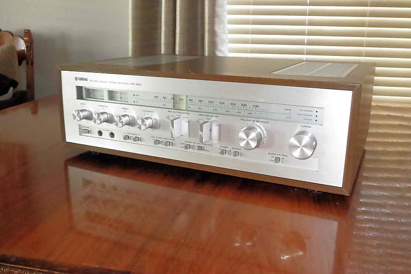 Yamaha CR-820 Vintage Stereo Receiver - Restored! | Reverb