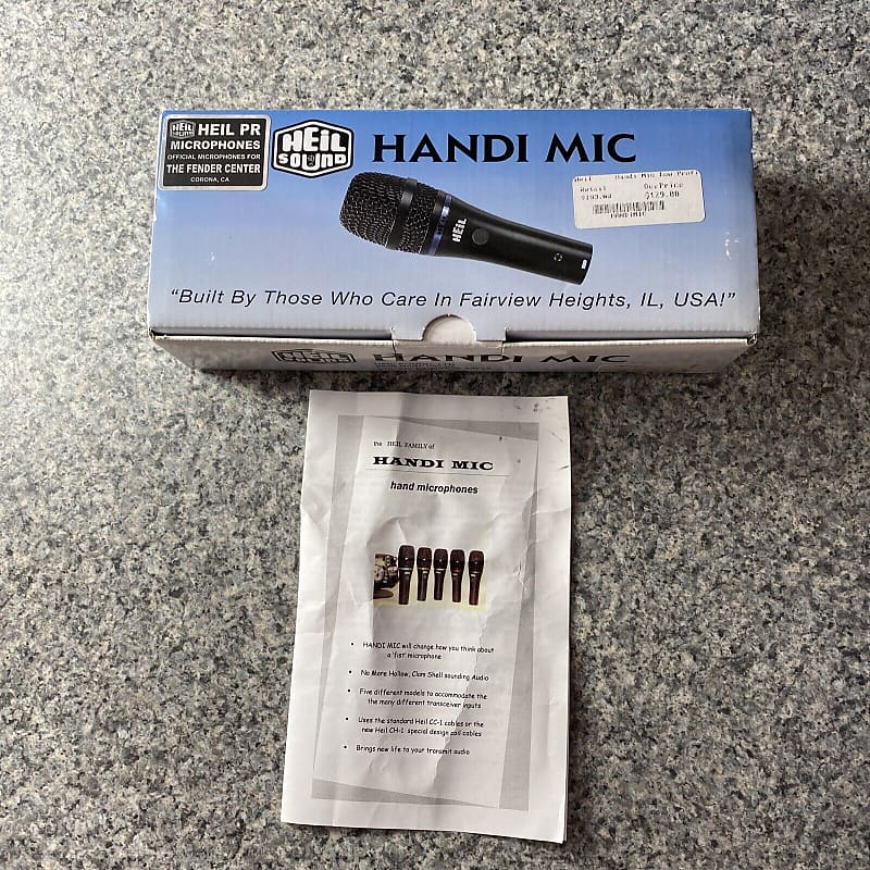 Heil Handi Mic Pro Plus 2007s - Black | Reverb
