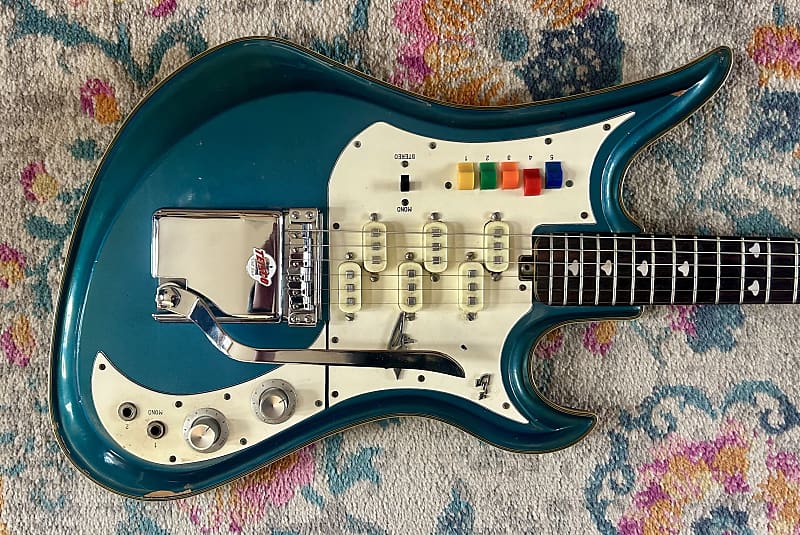 Teisco Spectrum 5 1967 - Metallic Blue | Reverb