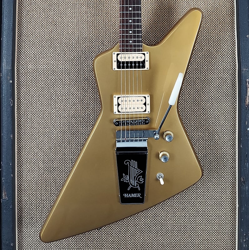 1983 Hamer USA Blitz - Dimarzio Pickups - No Fret Wear! | Reverb