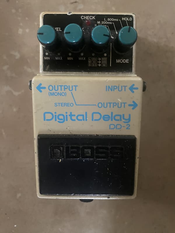 Boss Dd2 1980’ties - White pearl | Reverb