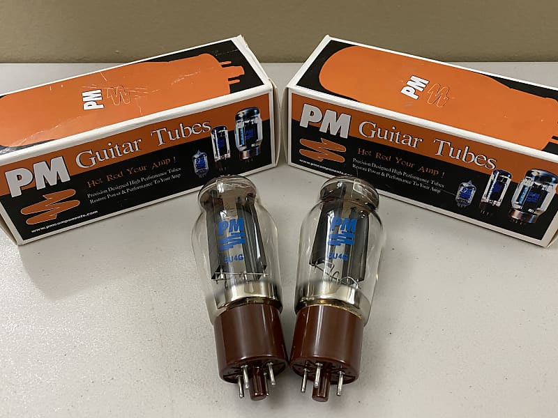 PM Audio 5U4G Vintage Rectifier Premium Guitar Tube PAIR | Reverb