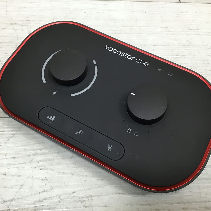 Focusrite Vocaster One Podcasting Computer Interface | Reverb