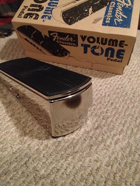 Fender Volume Tone Pedal Black/C | Reverb