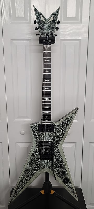 Dean DIME Stealth - VIDEO LISTEN! RARE Snakeskin DIMEBAG | Reverb