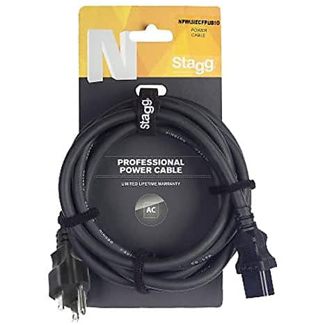 Stagg 16' IEC Cable | Reverb