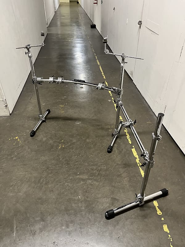 PDP by DW Main and Side Drum Rack Package Chrome Plated | Reverb UK