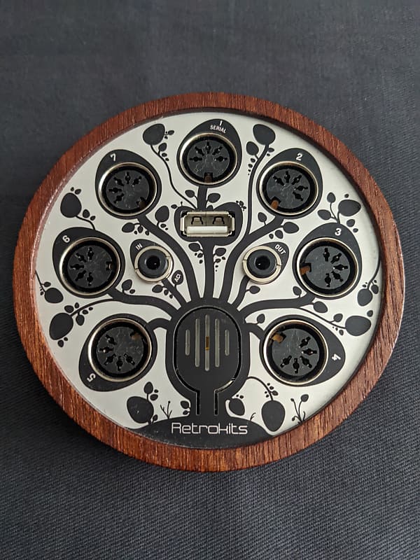 Retrokits RK-004 bi-directonal MIDI Merger/Thru hub with | Reverb