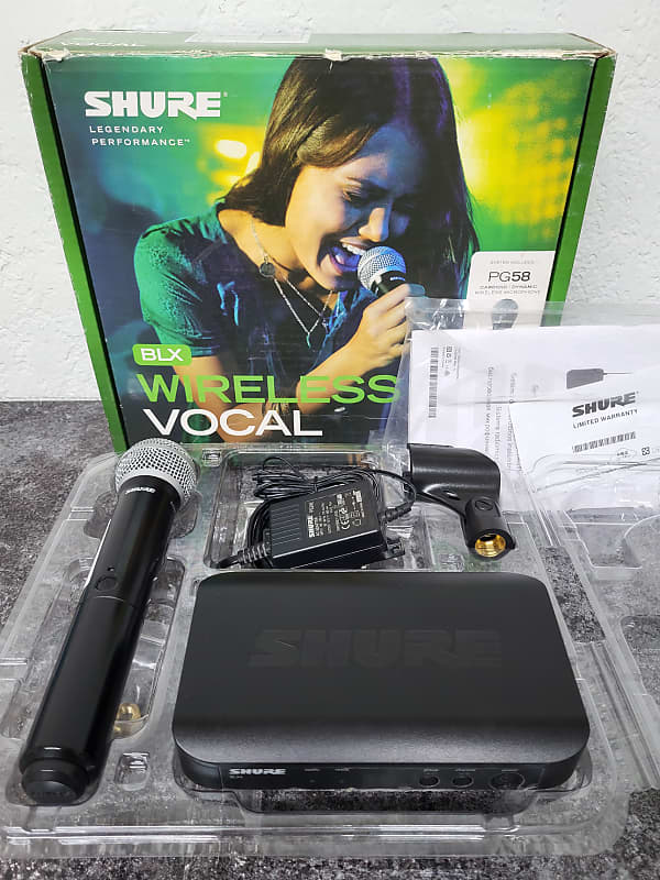Shure PG58 BLX2 M17 BLX4 M17 2019 | Reverb