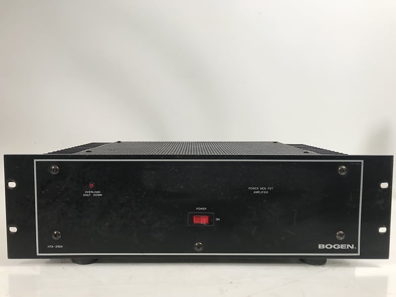Bogen HTA-250A, 250 Watt Power MOSFET Audio Power Amplifier, | Reverb