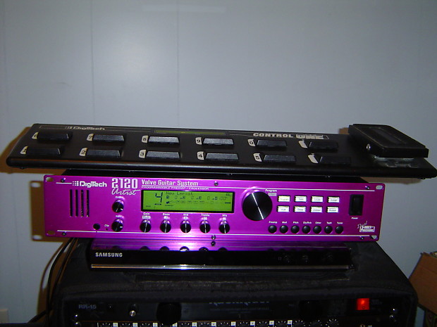 Digitech 2120 VGS Artist Tube Preamp w/Controller Pedal | Reverb UK