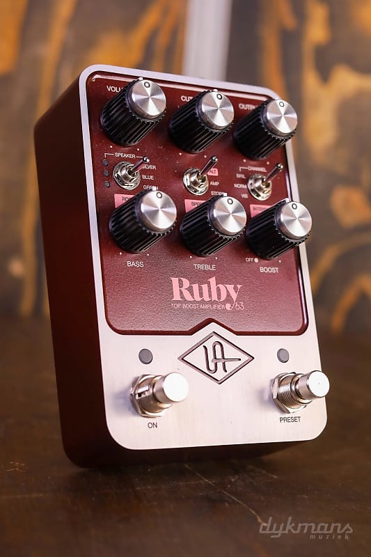 Universal Audio Ruby Top Boost USED!! | Reverb