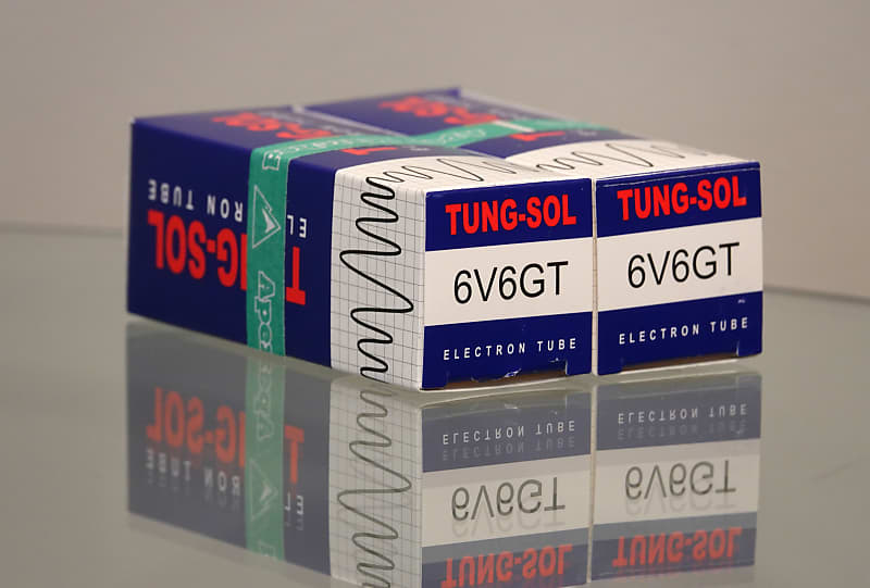 Tung-sol 6V6GT Tubes/Apex Matched Pair | Reverb