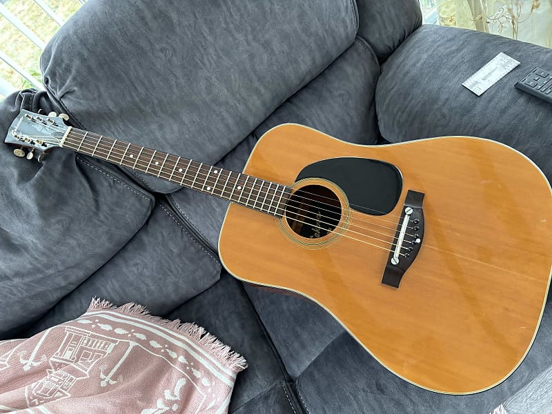 SEKOVA Vintage acoustic guitar 1010 - NATURAL | Reverb