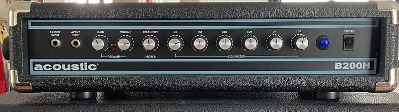 Acoustic B200H - B115 Mid 2000 - Black | Reverb