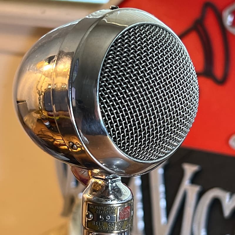Rare 1950's Bell Sound Systems Model 59 Microphone, working, | Reverb