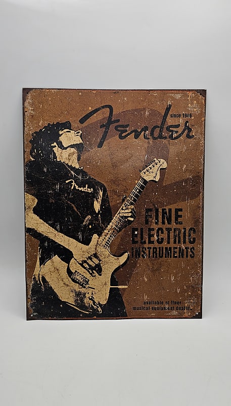 Fender Rock On Guitar Fine Electric Instruments Distressed | Reverb