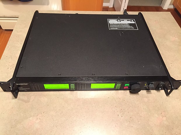 Shure UHF-R UR4D Dual Channel Wireless Receiver H4 518-578 | Reverb