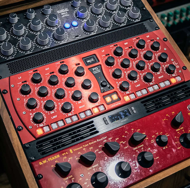 SPL PQ Mastering Equalizer - Red | Reverb