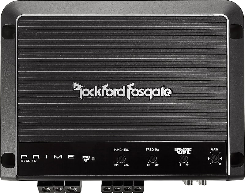 Rockford Fosgate Prime R2-750X1 750W RMS Prime Series Class-D | Reverb