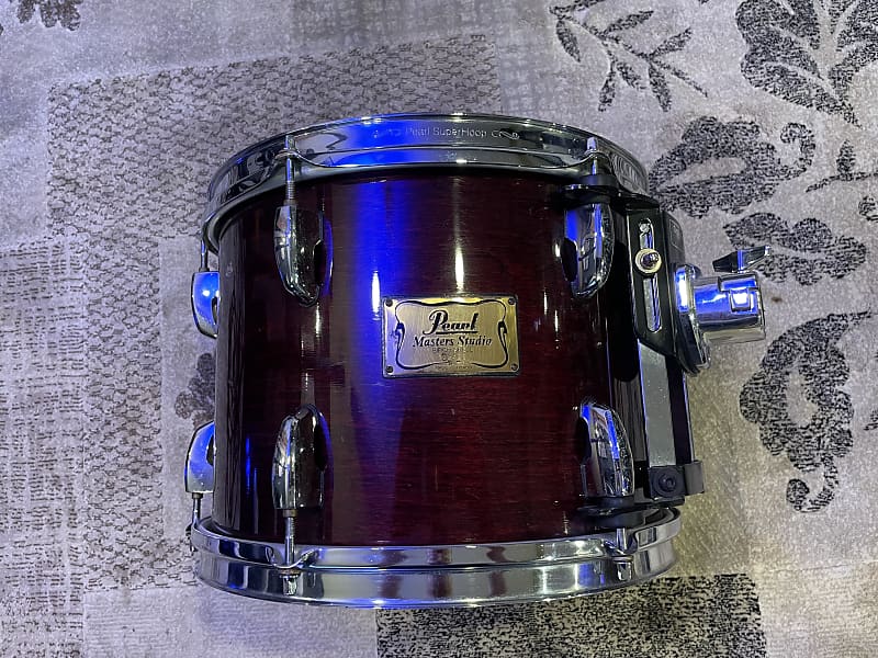 Pearl Masters Studio 12"x9" Birch Tom w/Optimount & Arm - | Reverb