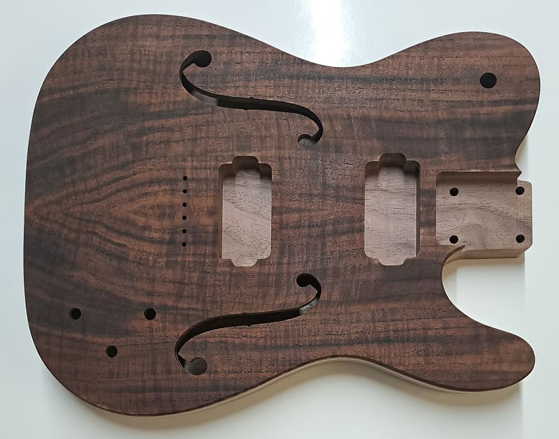 Shepard Custom Guitars Custom Telecaster Body Semi-hollow | Reverb
