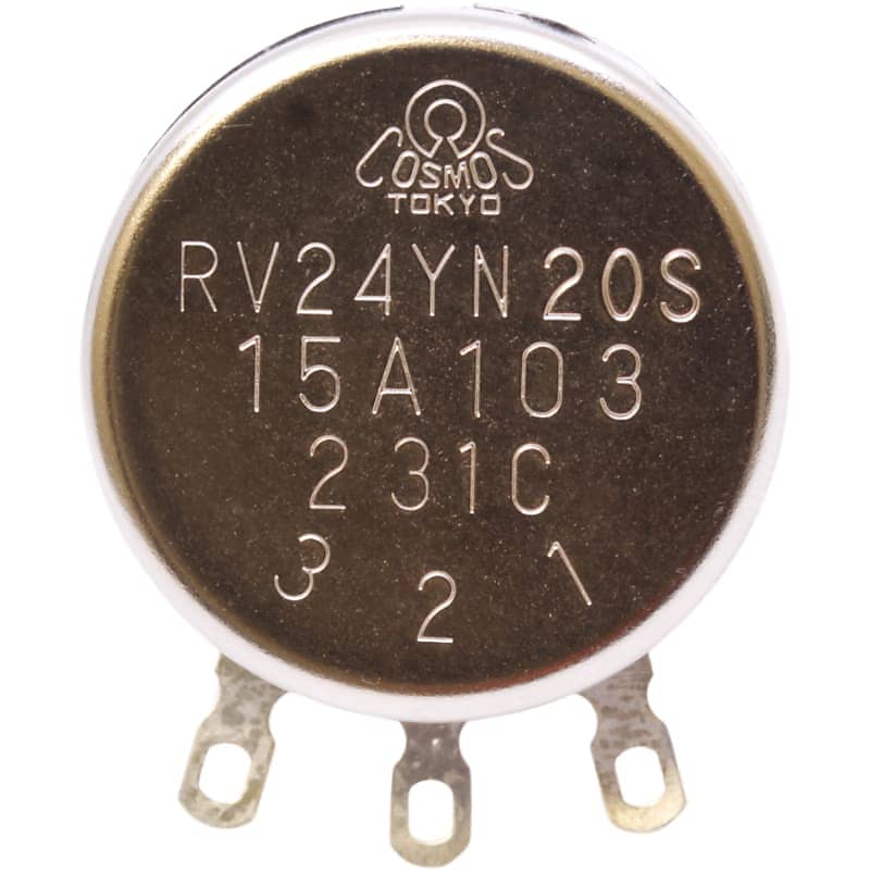Potentiometer - Tocos, RV24, Audio, 10%, 6mm Shaft, | Reverb