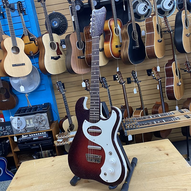 Silvertone 1449 Electric Guitar | Reverb