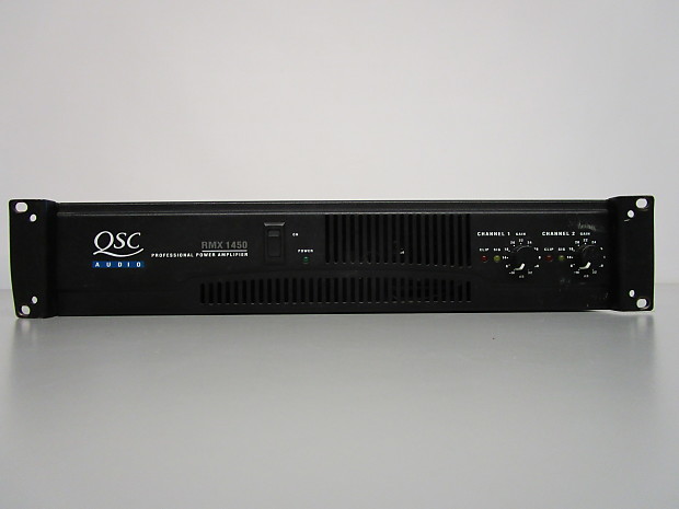 QSC RMX-1450 Power Amplifier, For Parts Or Repair | Reverb