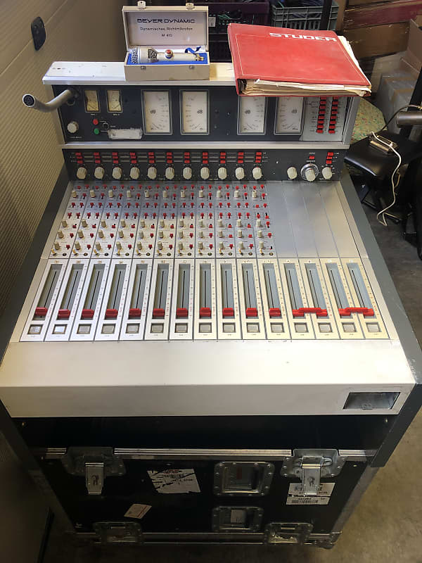 Studer 089 MK1 11 Channel Vintage Studio Mixer | Reverb