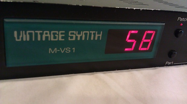 Roland M-VS1 Multitimbral Rack Synth (Vintage Synth Module) | Reverb