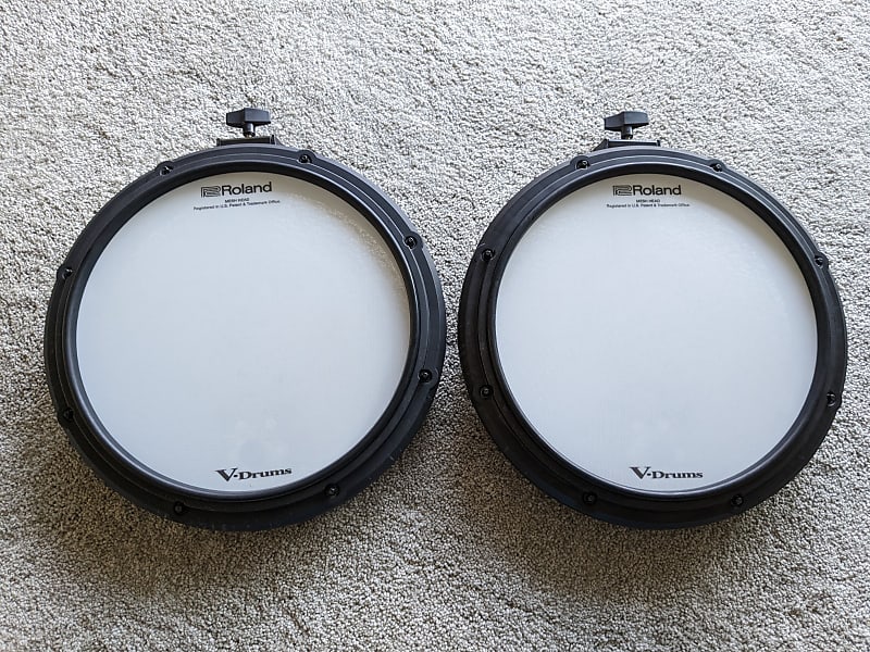 (2X) Roland PDX-12 V-Pad 12" Dual-Trigger Mesh Drum Pads | Reverb